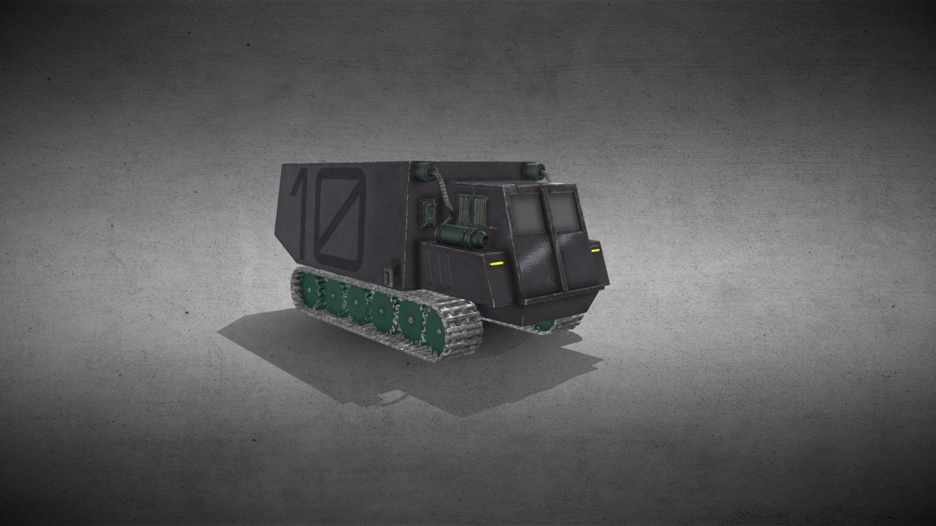 Atomic Truck - 3D model by Fabio.Salvati [f85248c] - Sketchfab