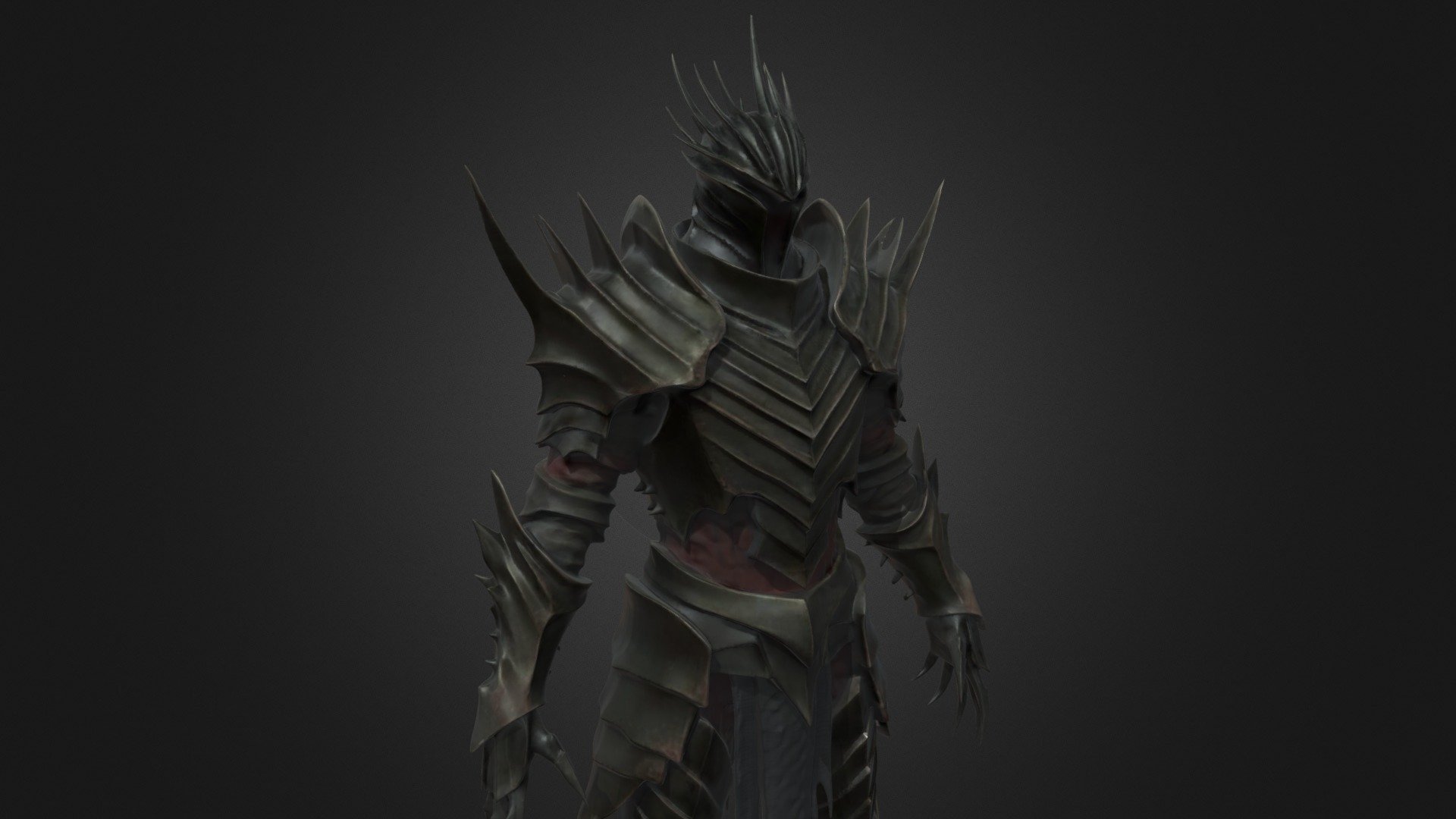 Old Rusty Spike Armor Gothic - Download Free 3D model by Pigcraft ...