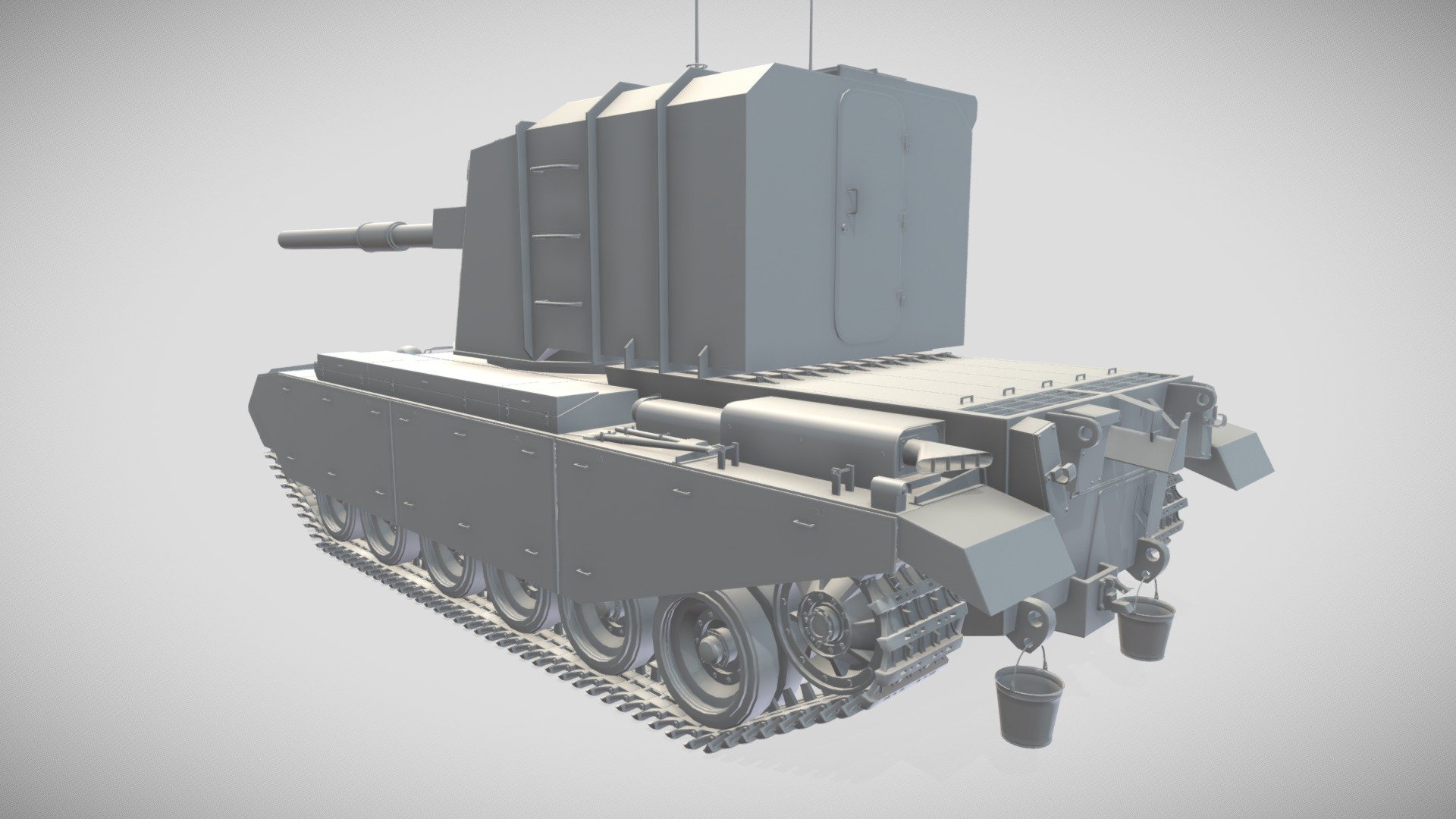 FV4005 Stage 2 - 3D model by NoOneBetter [f8548cd] - Sketchfab