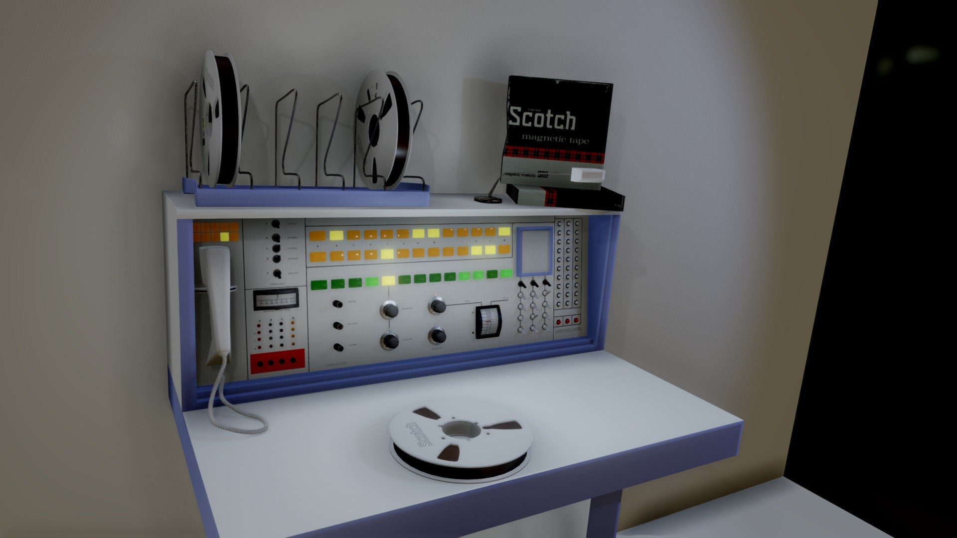 Lt Ford Desk - UFO - Buy Royalty Free 3D model by Ralph's Workshop ...