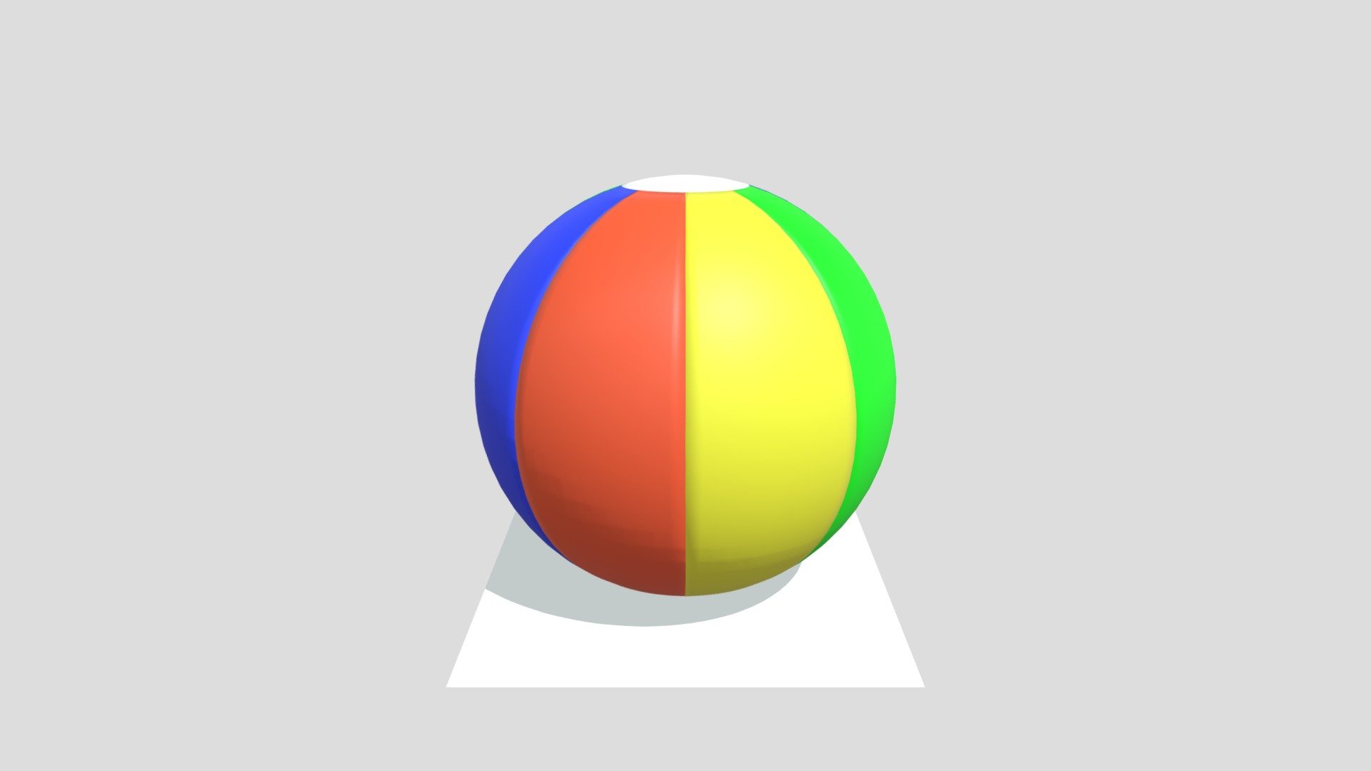 Beach Ball - 3D model by lukehart54 [f8552b6] - Sketchfab