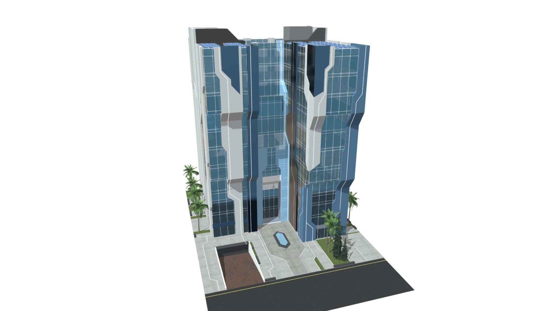 Barej tower - 3D model by Egy-maps [f855b6a] - Sketchfab