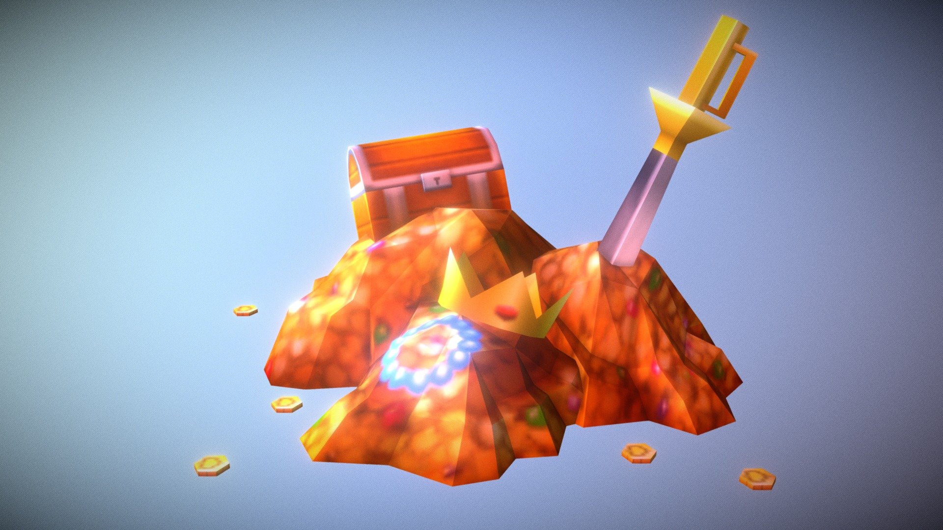 Gold Mine - 3D model by SmileBoom_SGB [f855cc9] - Sketchfab