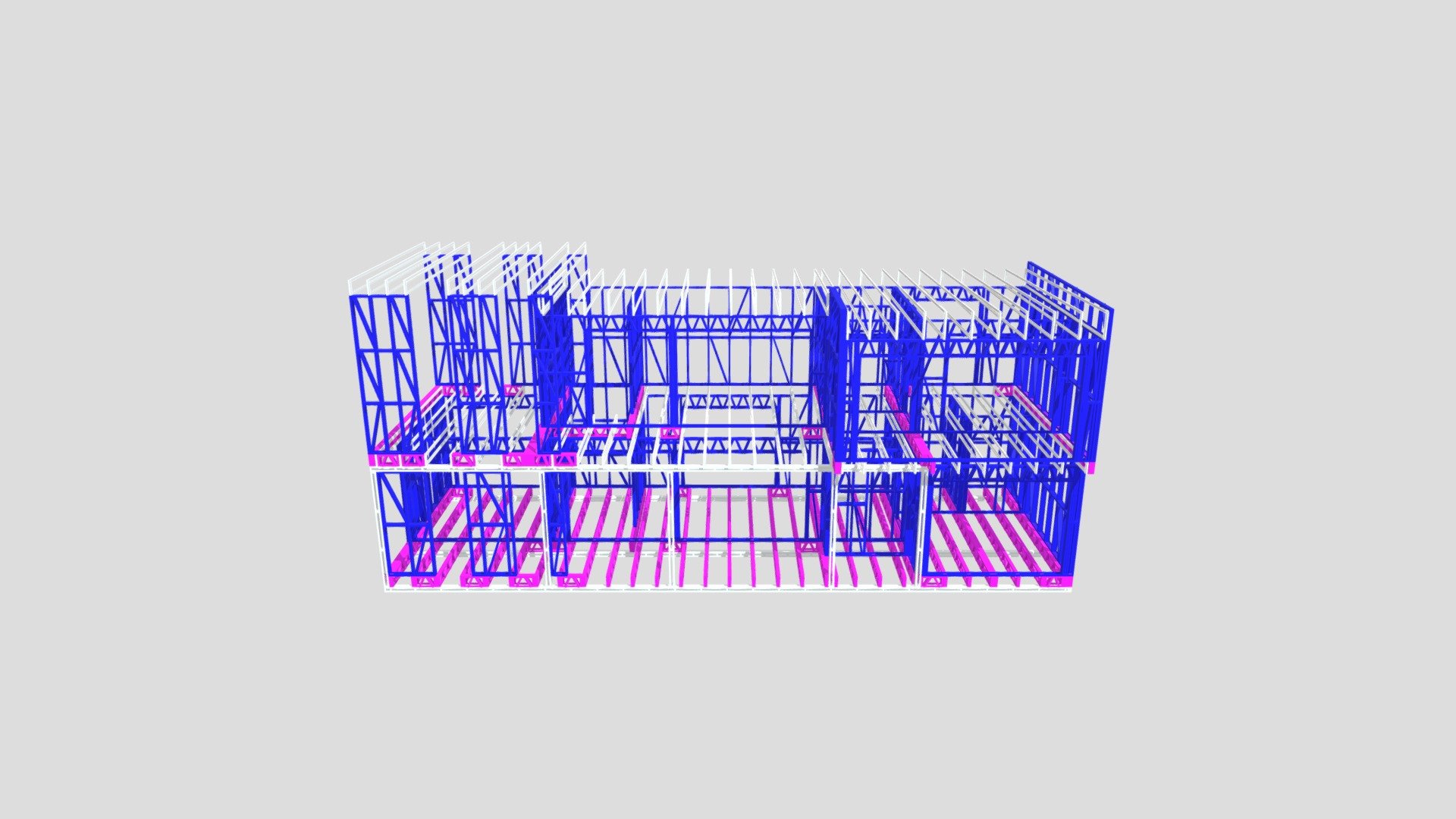 Modul Dom 98,6x2 - 3D model by prolstk [f85620e] - Sketchfab