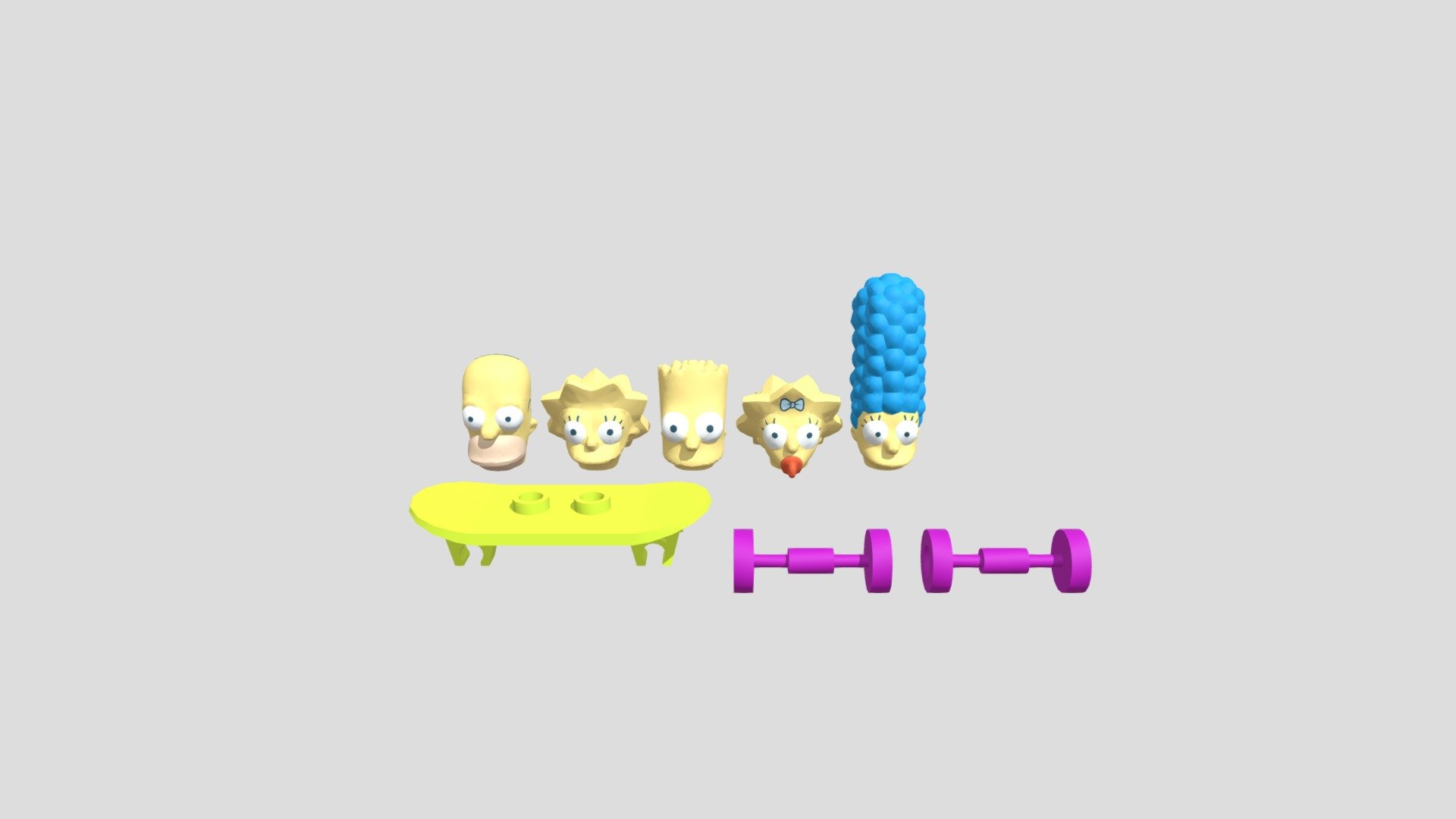 simpson - 3D model by paula.huerta [f8562cb] - Sketchfab