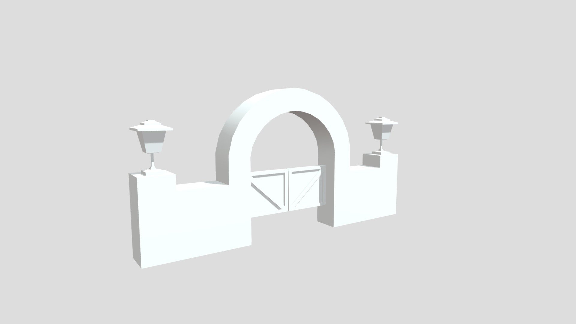 Gate Export - Download Free 3D model by FaKexxChaos [f856a90] - Sketchfab