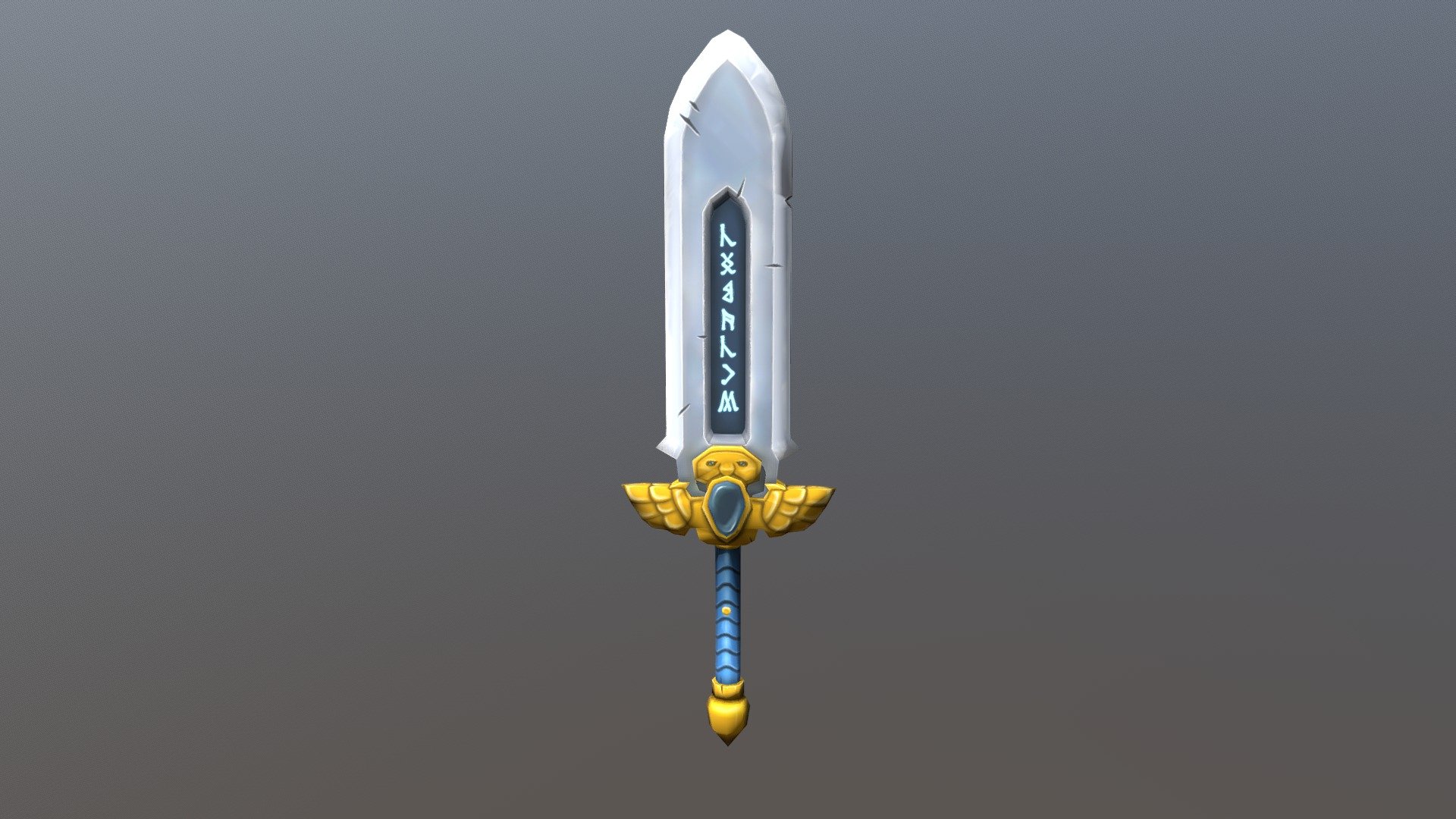 Paladin Runic Sword - 3D model by Lucas Philippe (@lucasphilippe ...