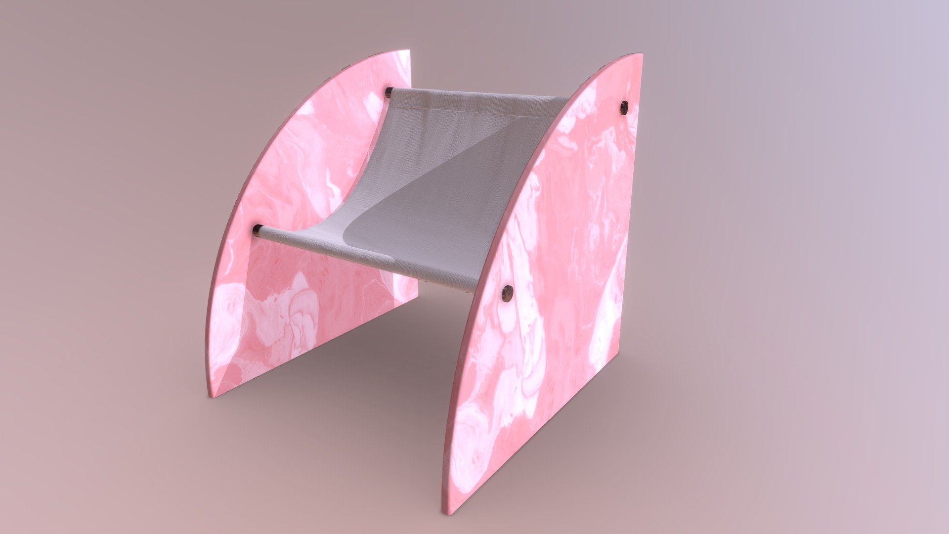 Pink Chair - Download Free 3D model by Moryak (@_moryak_) [f8585ee ...