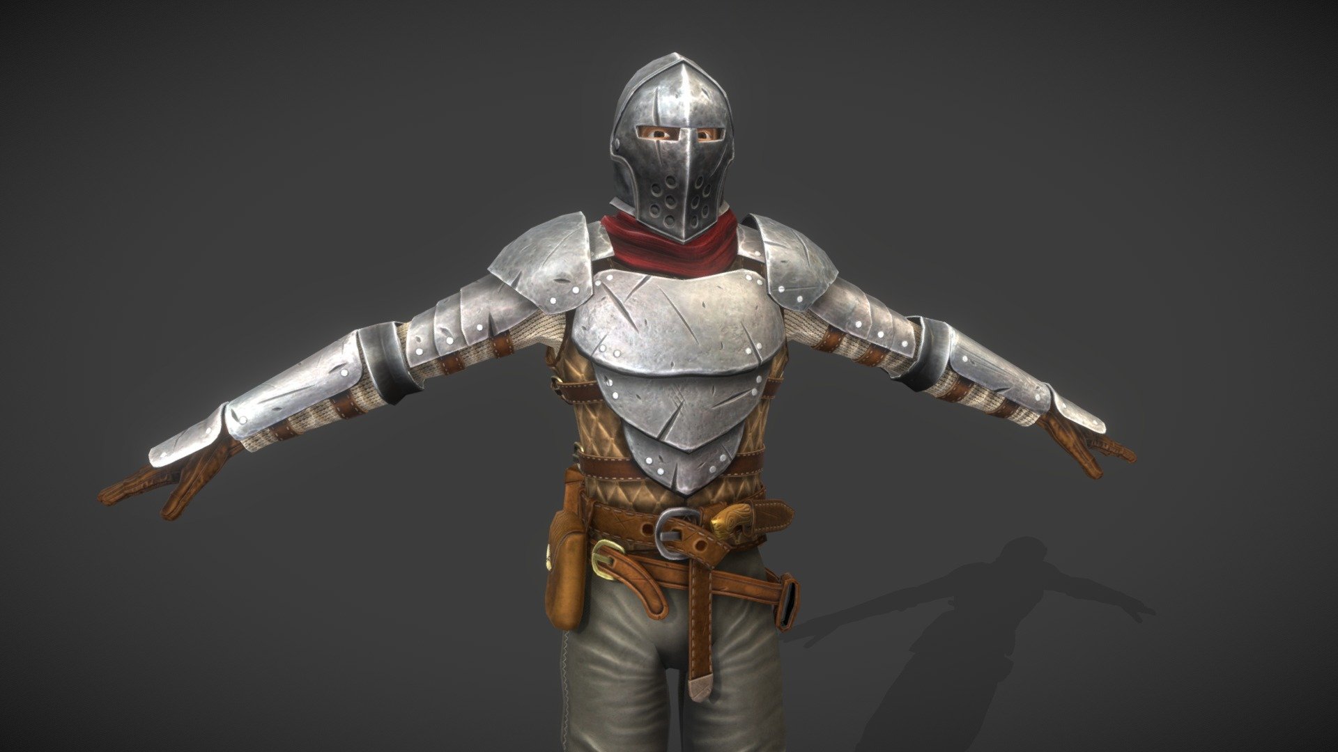 Warrior in Iron - 3D model by RGS (@rafags) [f85a60e] - Sketchfab
