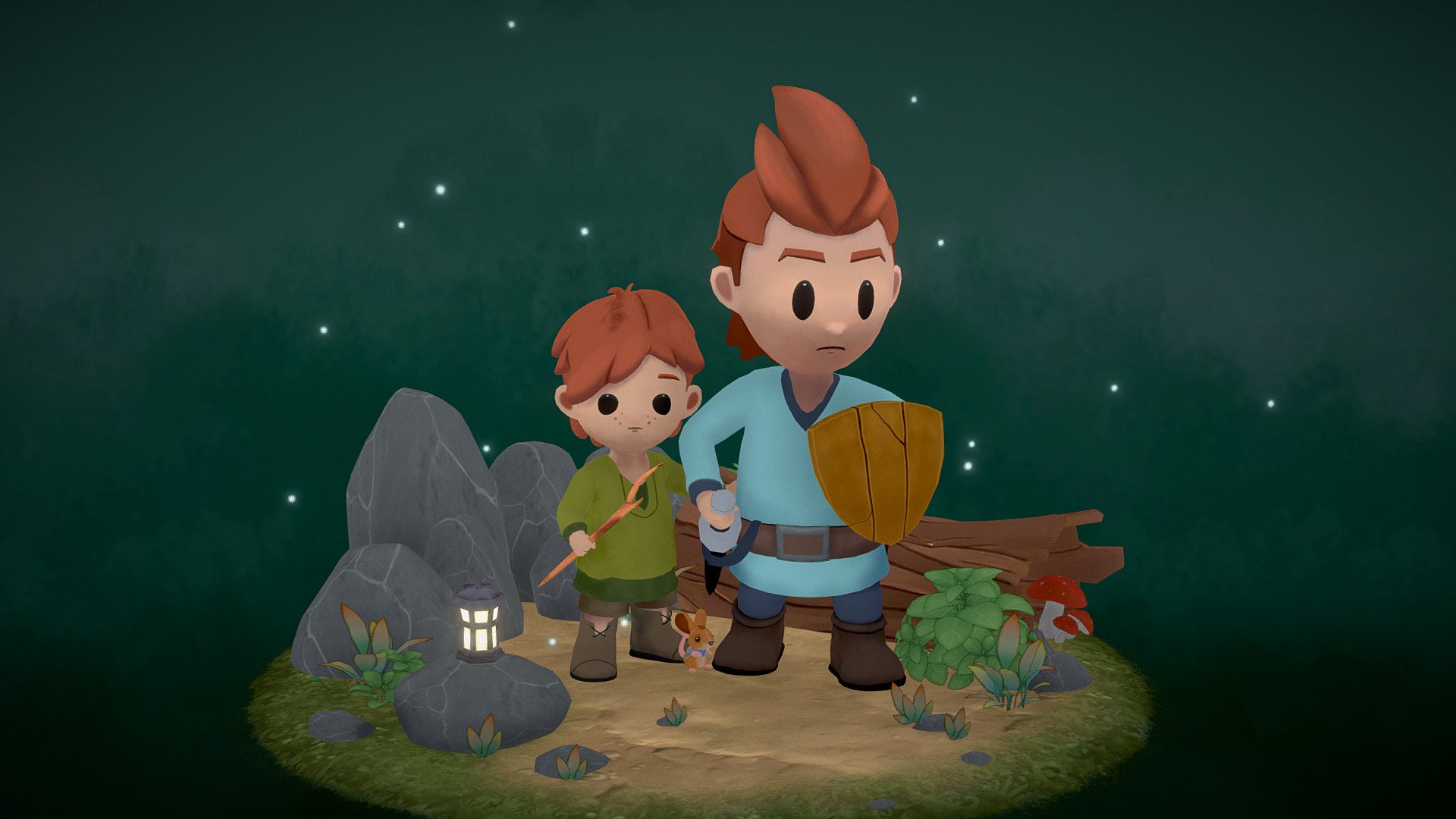 Brothers in Woods - 3D model by Tlal [f85aa48] - Sketchfab