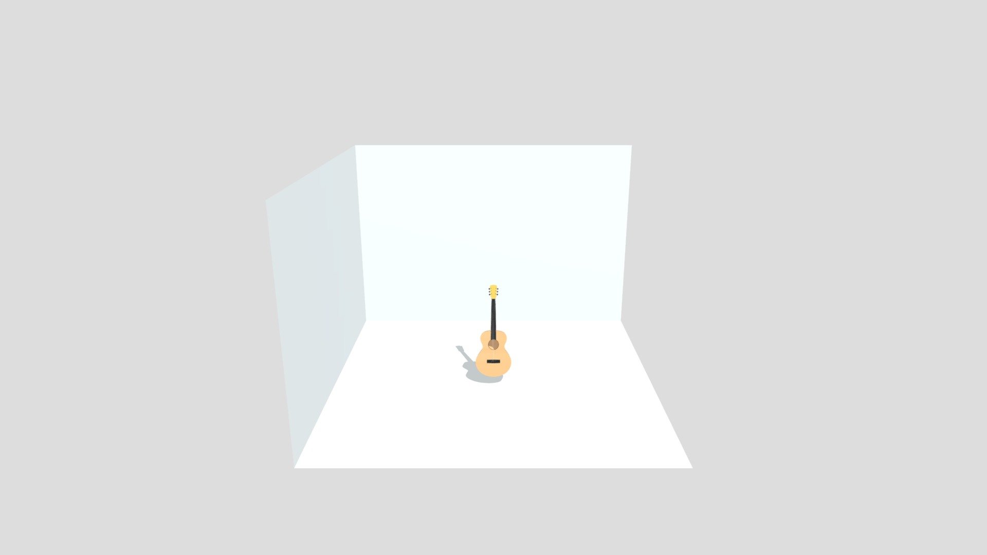 GUITAR - 3D model by mechbyte (@roriyaraj63) [f85b4ca] - Sketchfab
