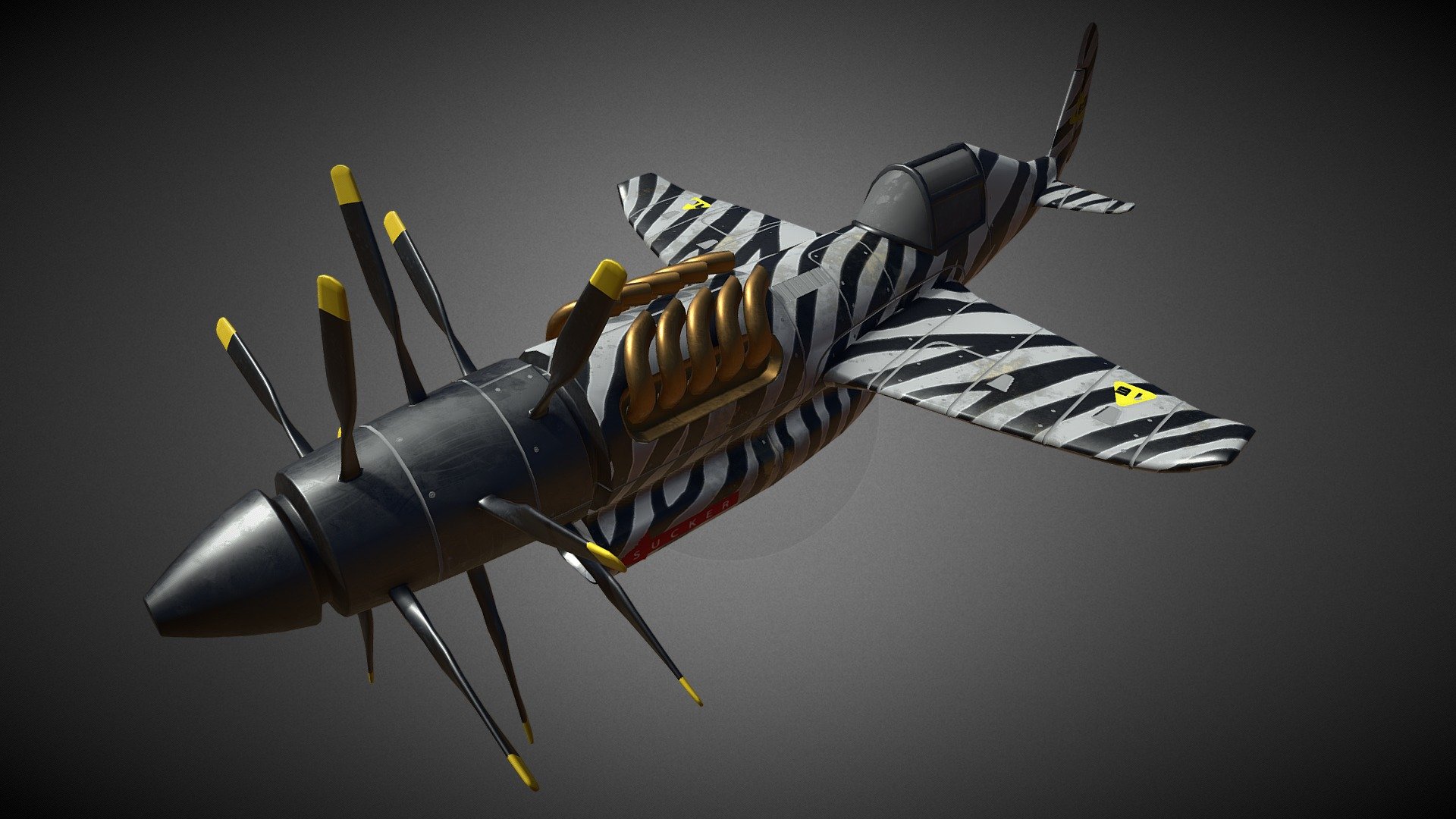 Dog Fighter - 3D model by Keishun [f85baa0] - Sketchfab