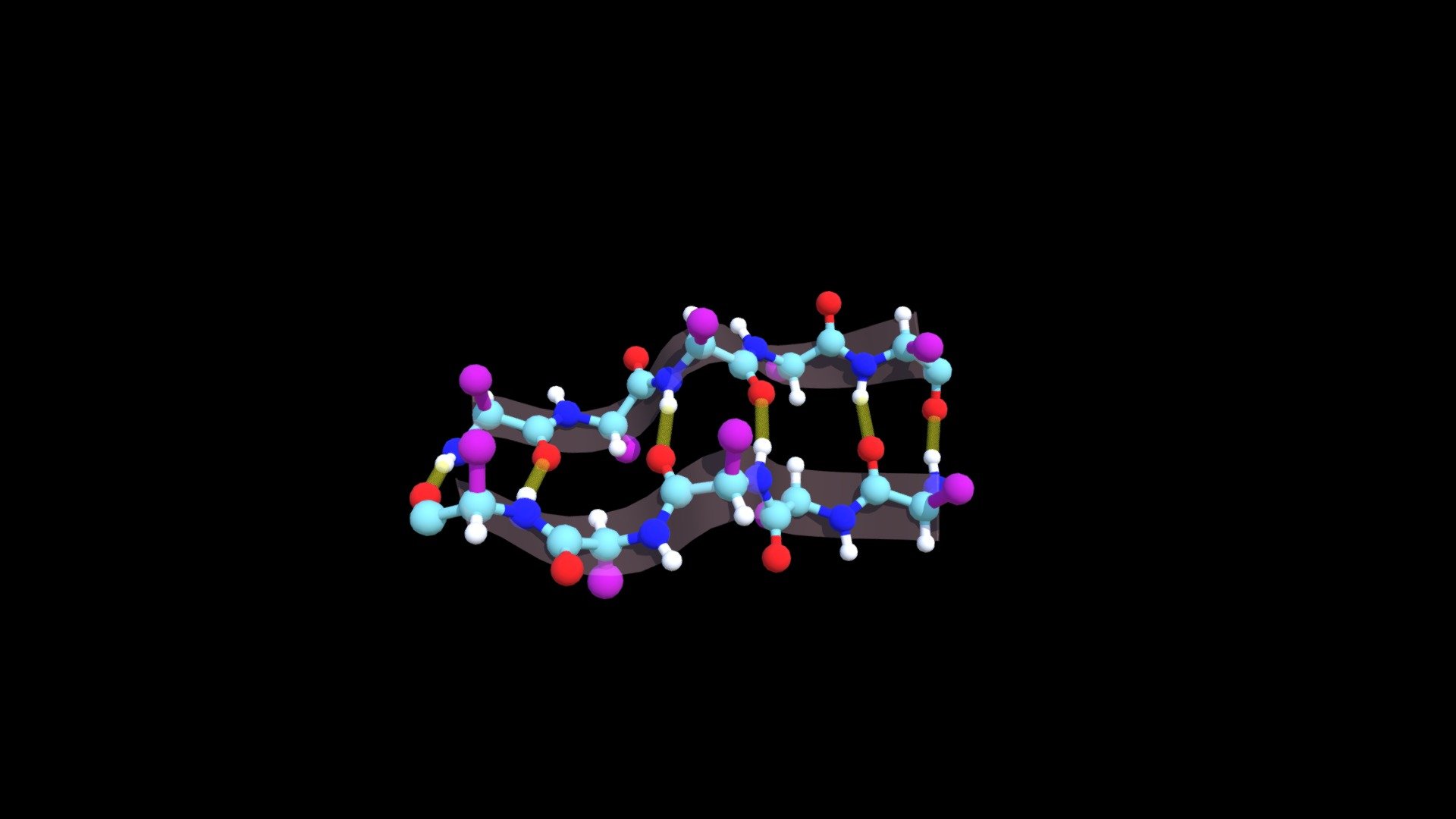 3) Beta Sheet - Model 3 - Download Free 3D model by gvsuchem (@gvsu ...