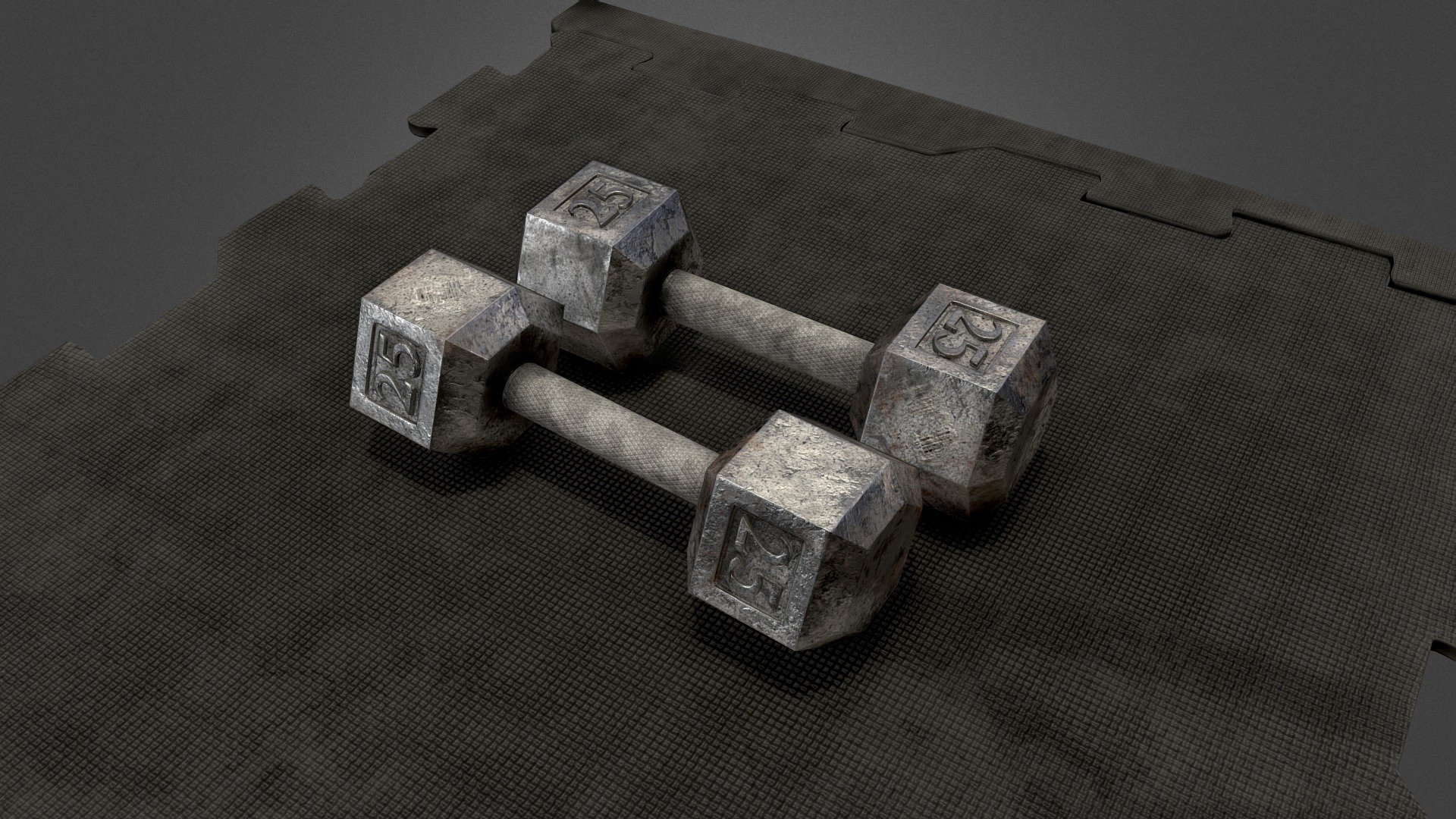 Dumbbells - Buy Royalty Free 3D model by pozo3d [f860116] - Sketchfab Store