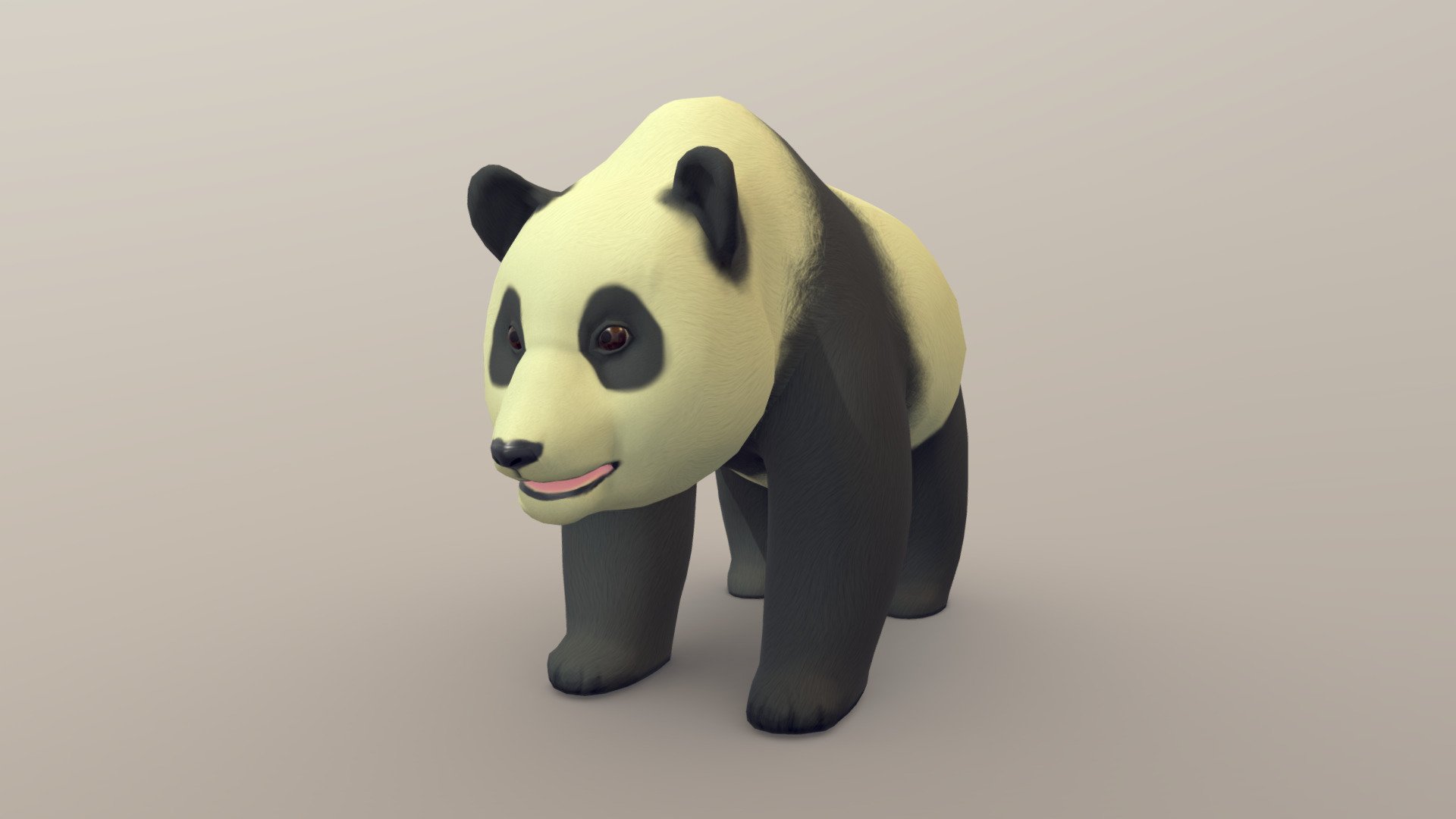 Giant Panda Bear - 3D model by Dex Jones (@DexJones) [f864590] - Sketchfab