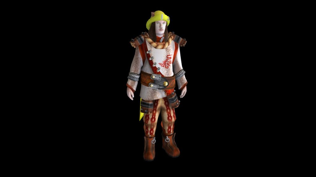 First Charecter Model (ever) - 3D model by Vectrasaur (@gadmatt ...
