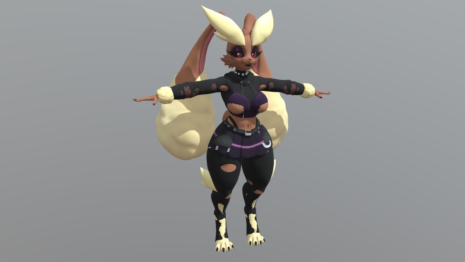 Lopunny - Download Free 3D model by Shedletsky (@Shedletsky_) [f864e31 ...