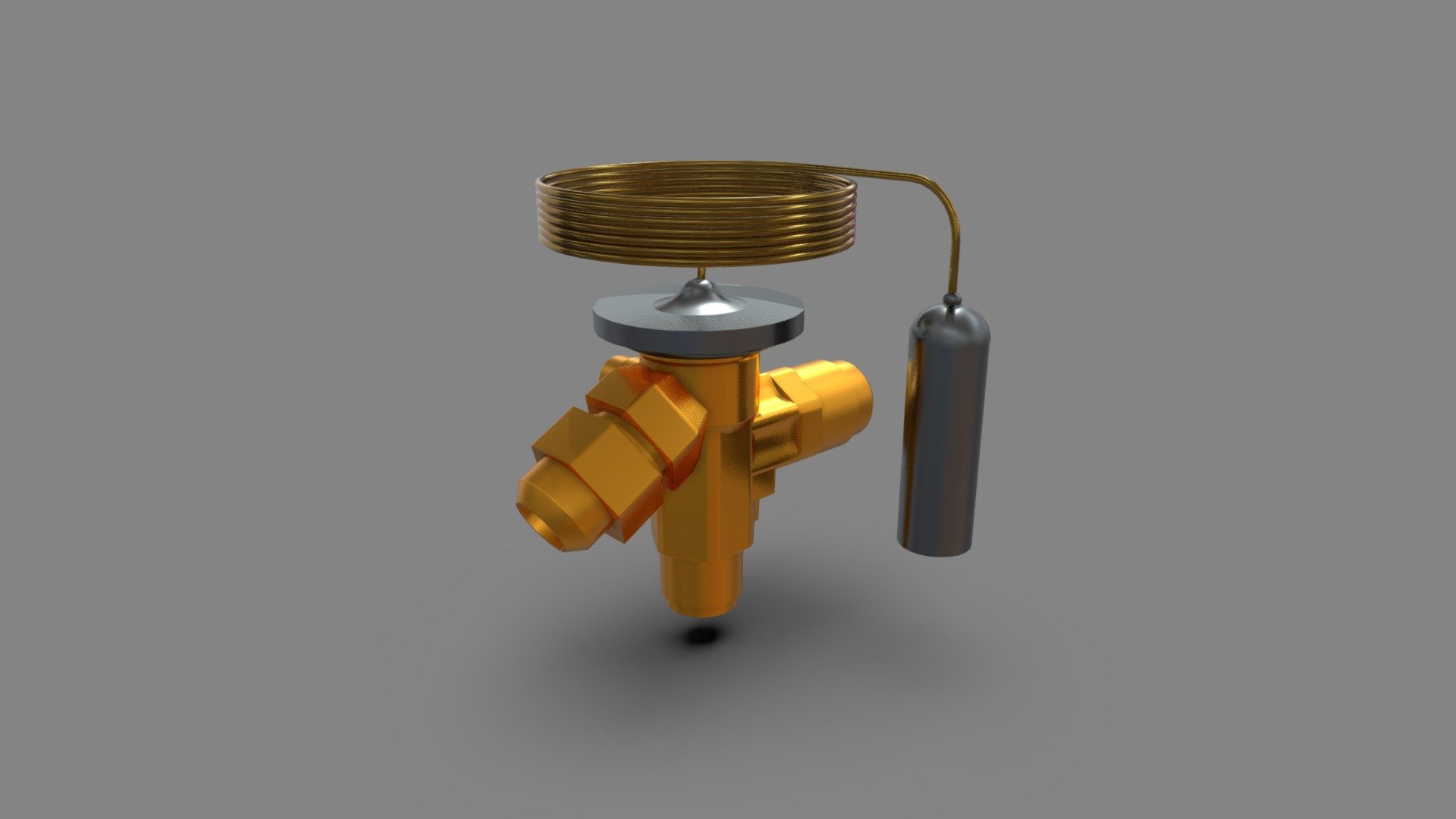 Thermostatic Expansion Valve - 3D model by 3D product explorer ...