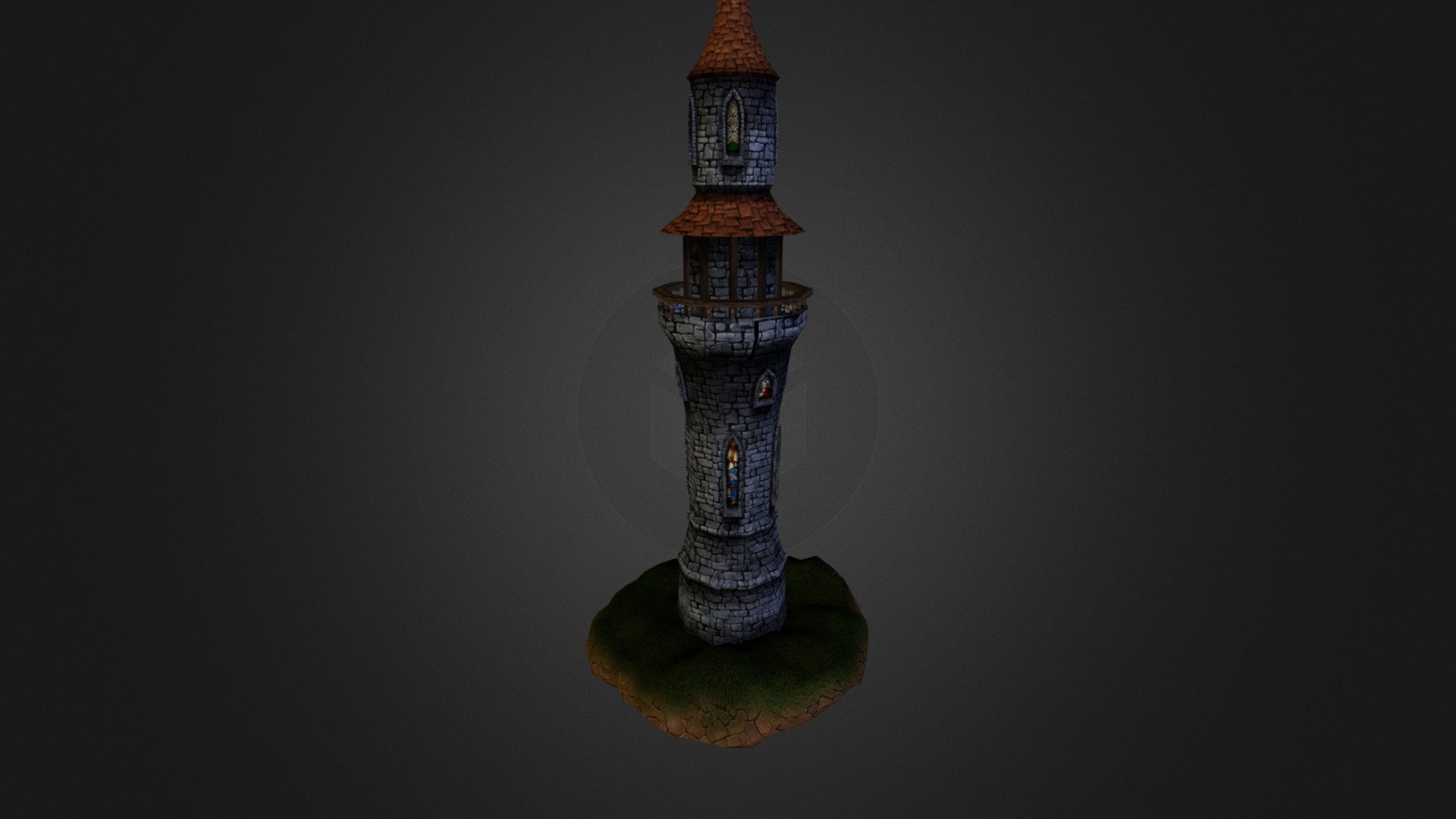 Tower - 3D model by jblasi [f86549f] - Sketchfab