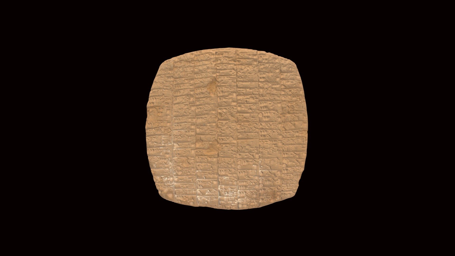 Cuneiform Tablet HMANE1904.4.11 - 3D model by Harvard Museum of the ...