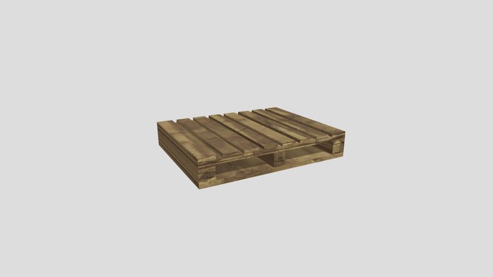 Wooden-pallet 3D models - Sketchfab