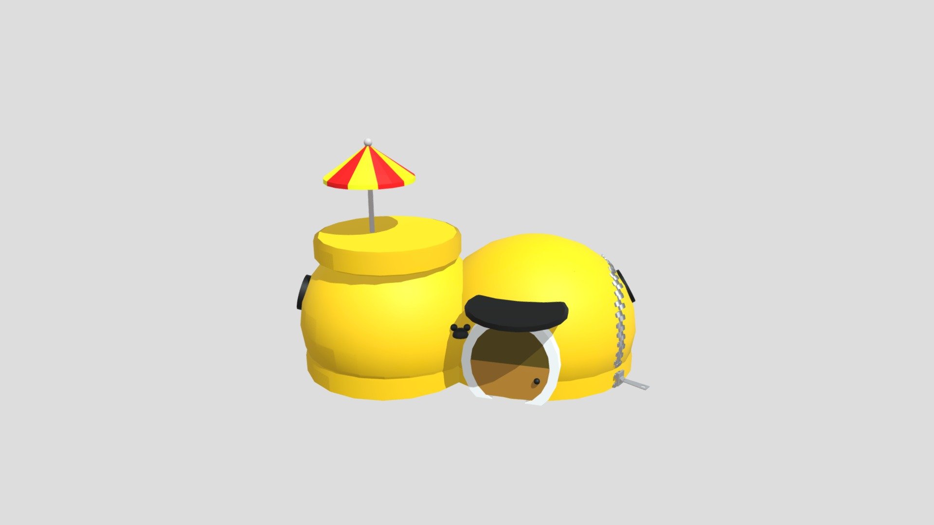 Shoe_garage - Download Free 3D model by Mickey Mouse (From Mickey Mouse ...