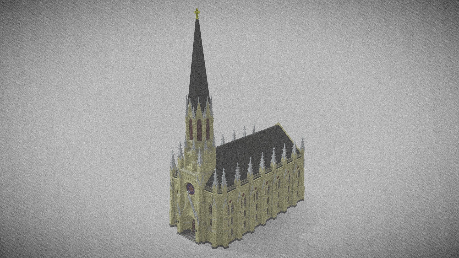 St. Michael's Evangelical Lutheran Church - 3D model by PewEklee ...