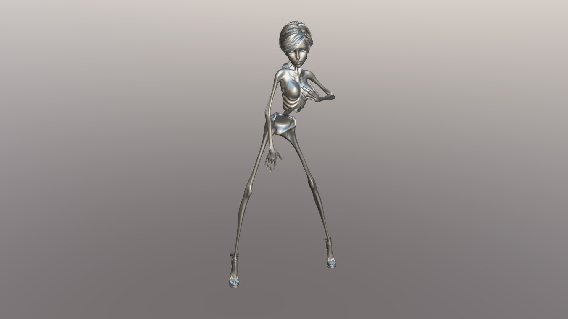 Ana 02 - 3D model by bin5950771 [f86a331] - Sketchfab