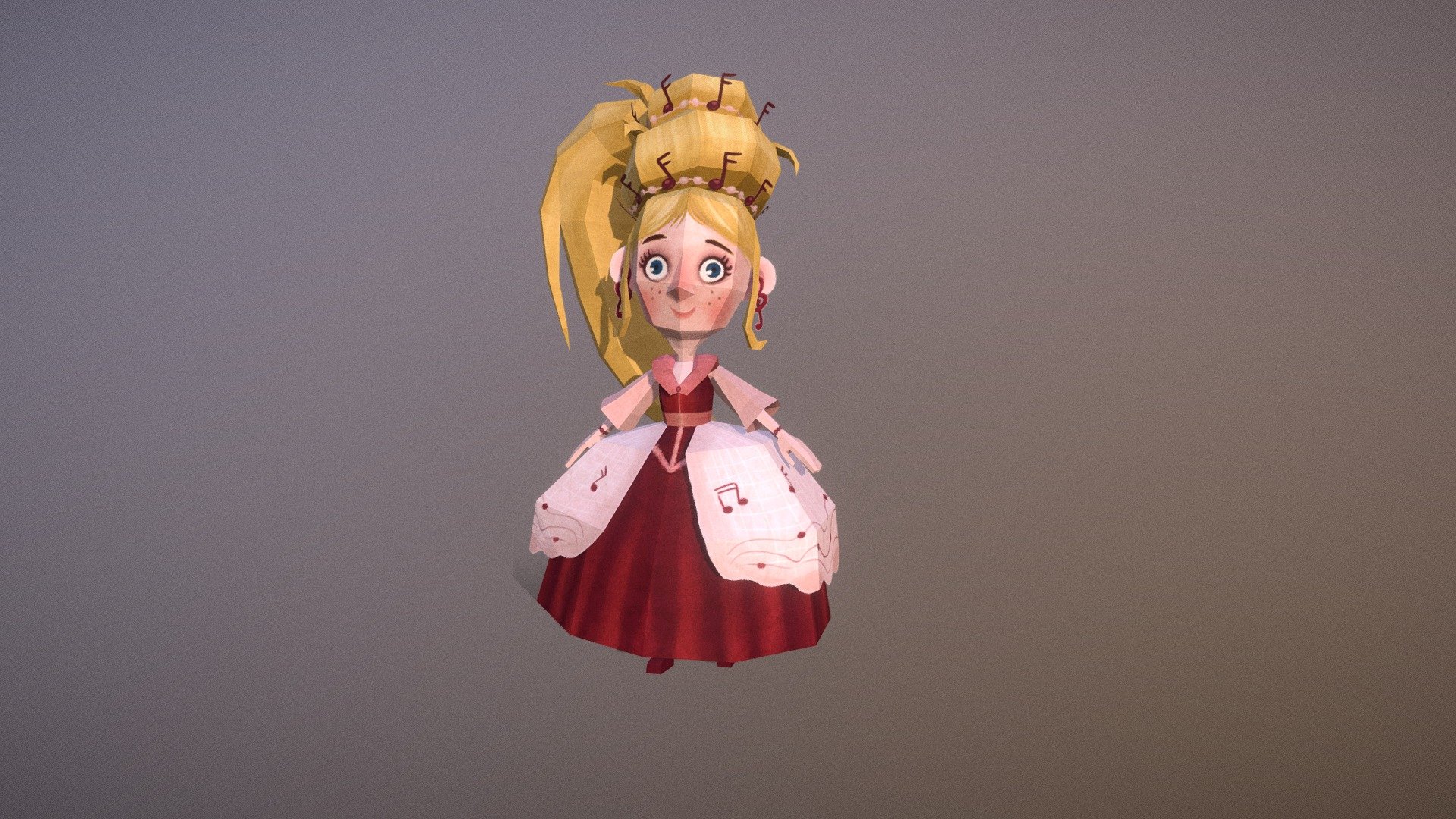 Princess - 3D model by Rising Pixel (@risingpixel) [f86a3e4] - Sketchfab