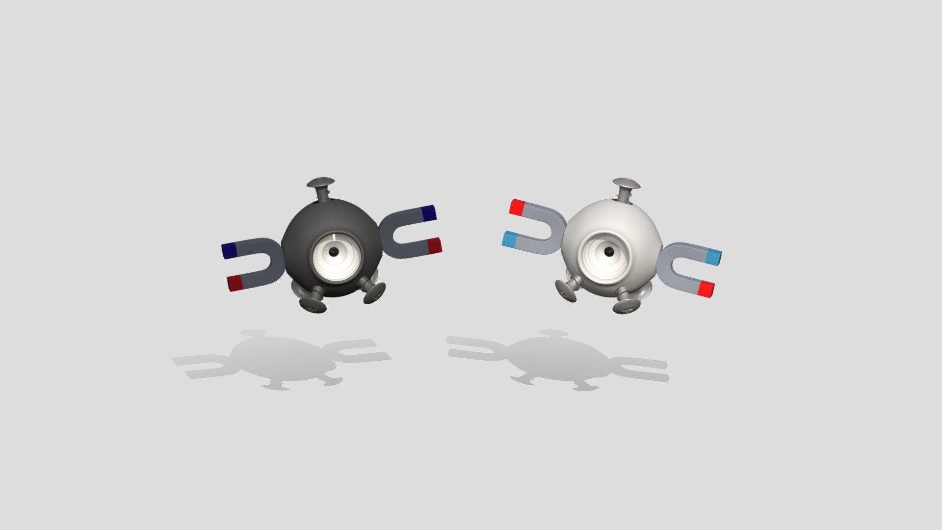 0081-Magnemite - Download Free 3D model by Sonic_40 [f86d4b0] - Sketchfab
