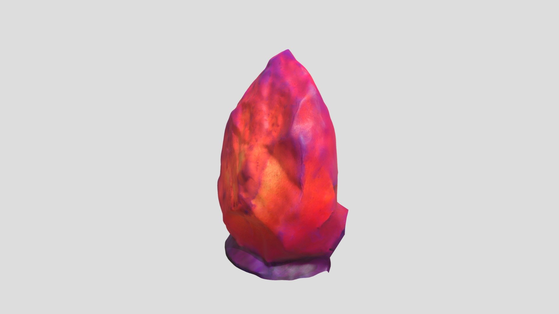 Salt lamp - 3D model by Ads7422 [f86e533] - Sketchfab