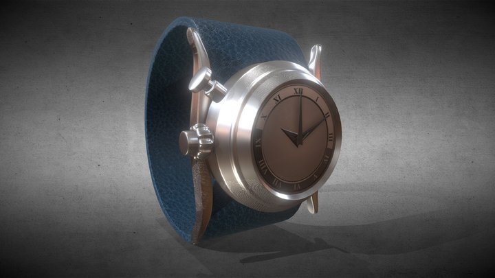 Wristwatch 3D models - Sketchfab