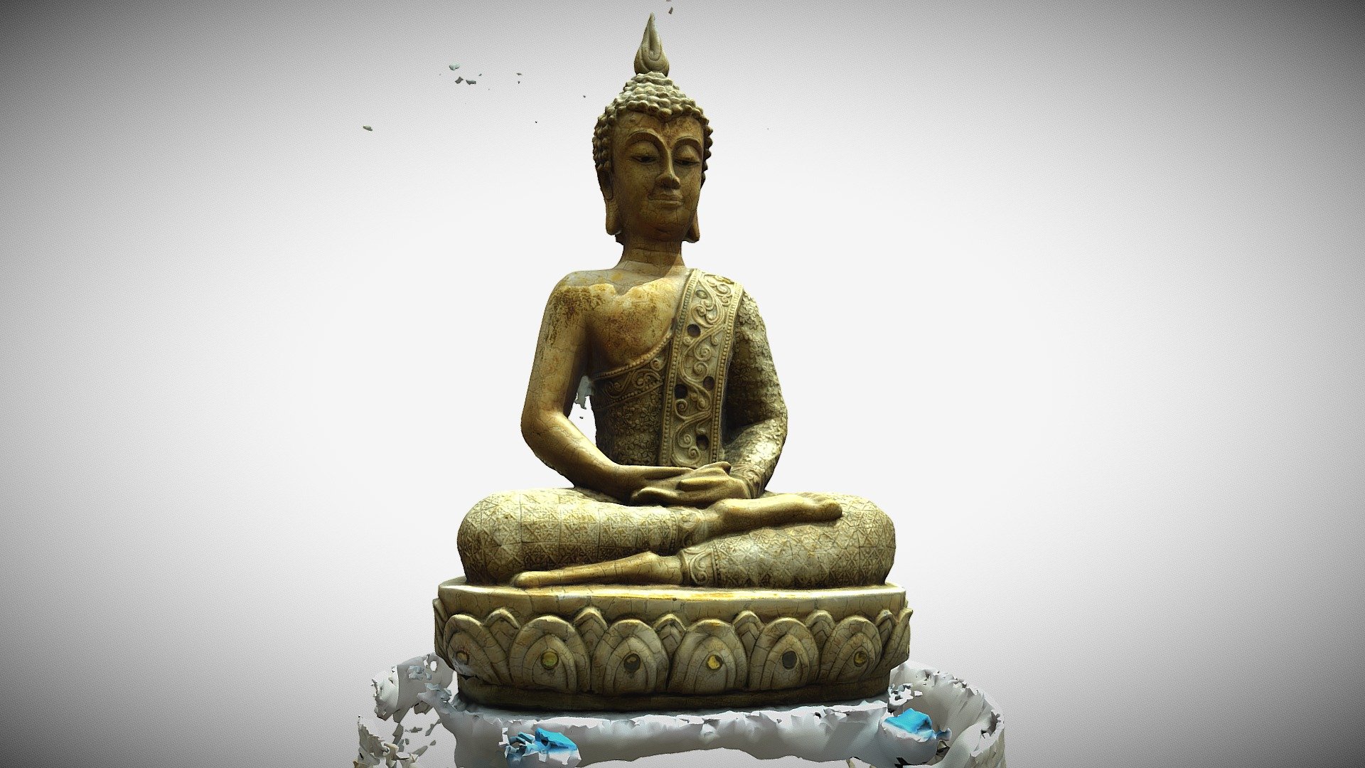 Budda 3D photogrammetry - 3D model by June.Kim [f87079f] - Sketchfab
