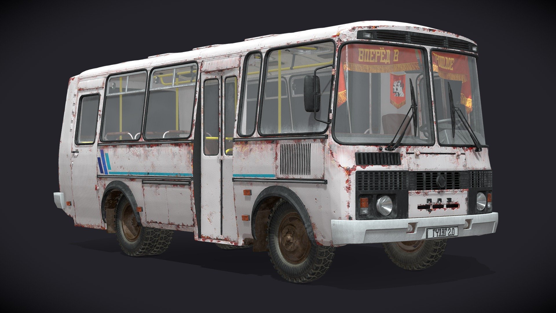 PAZ-3205 - Buy Royalty Free 3D model by takoyto [f871174] - Sketchfab Store