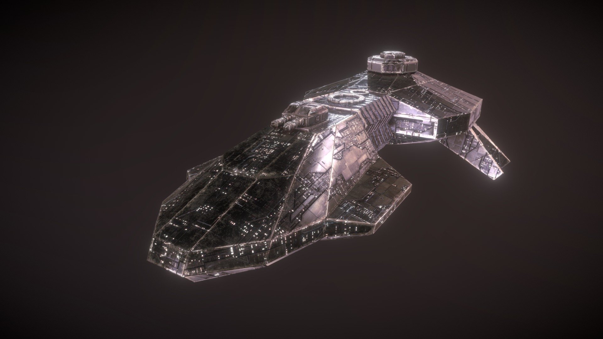 SpaceCarrier - 3D model by Dakalo [f872043] - Sketchfab