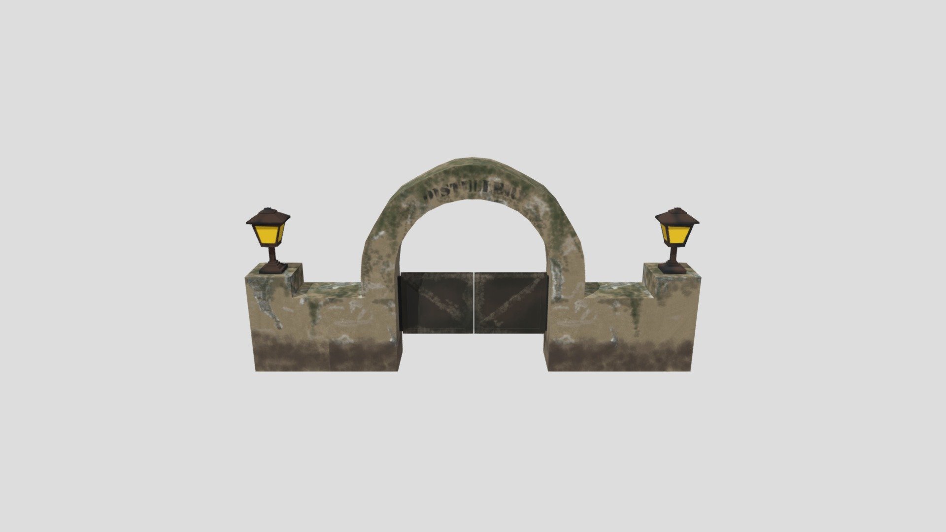 Main Gate - Download Free 3D model by mayarachels [f87283f] - Sketchfab