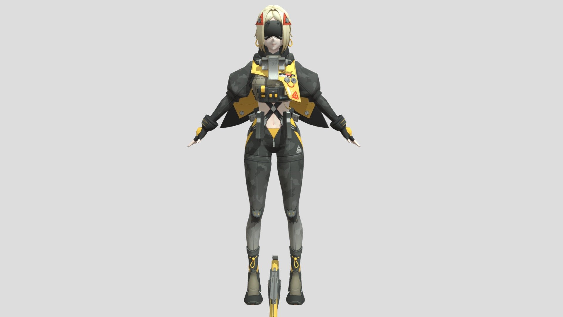 Trigger ZZZ - Download Free 3D model by ansaldotoys2 [f872d23] - Sketchfab