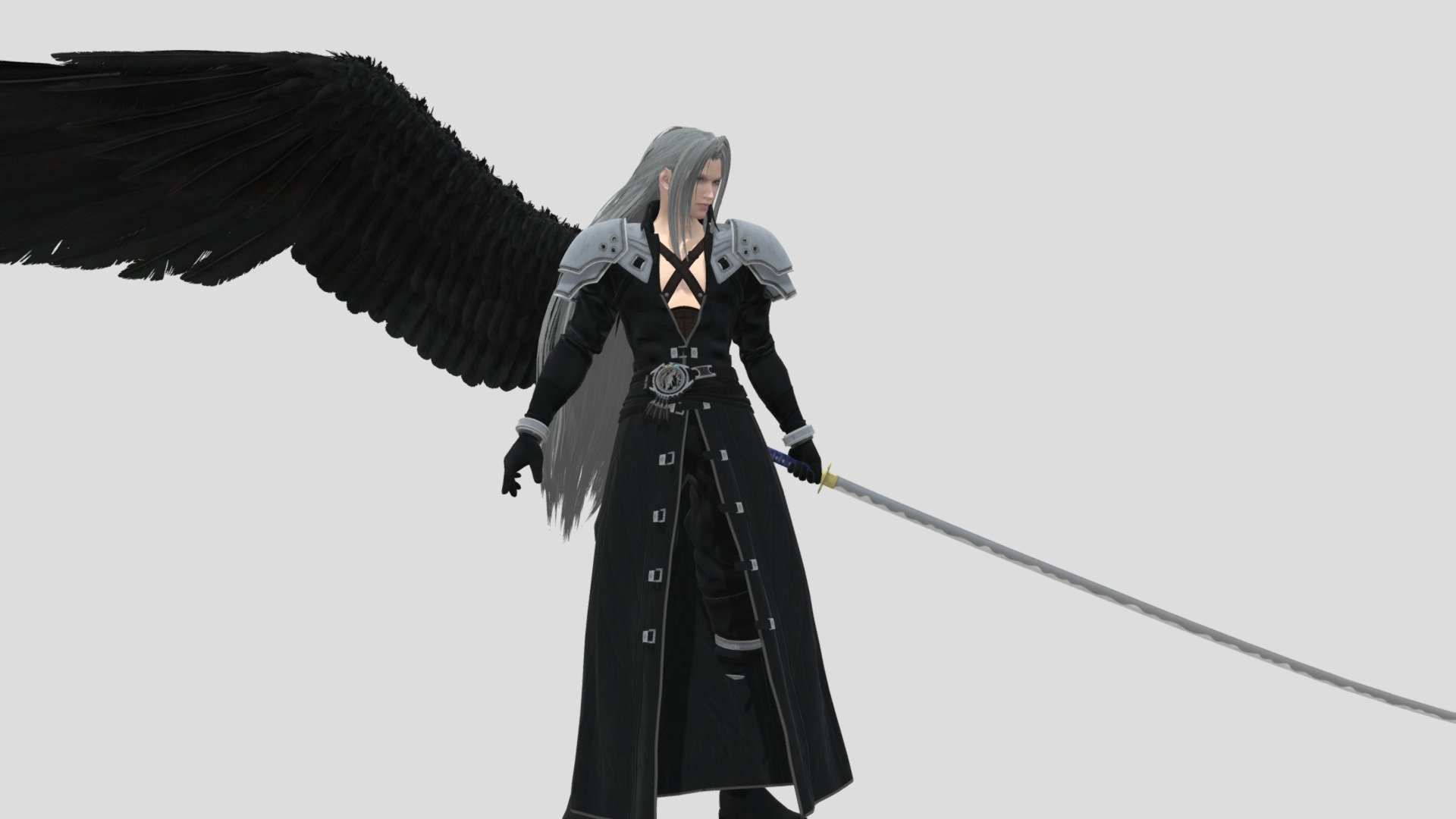 Sephiroth - Final Fantasy 7 Remake - Download Free 3D model by ...