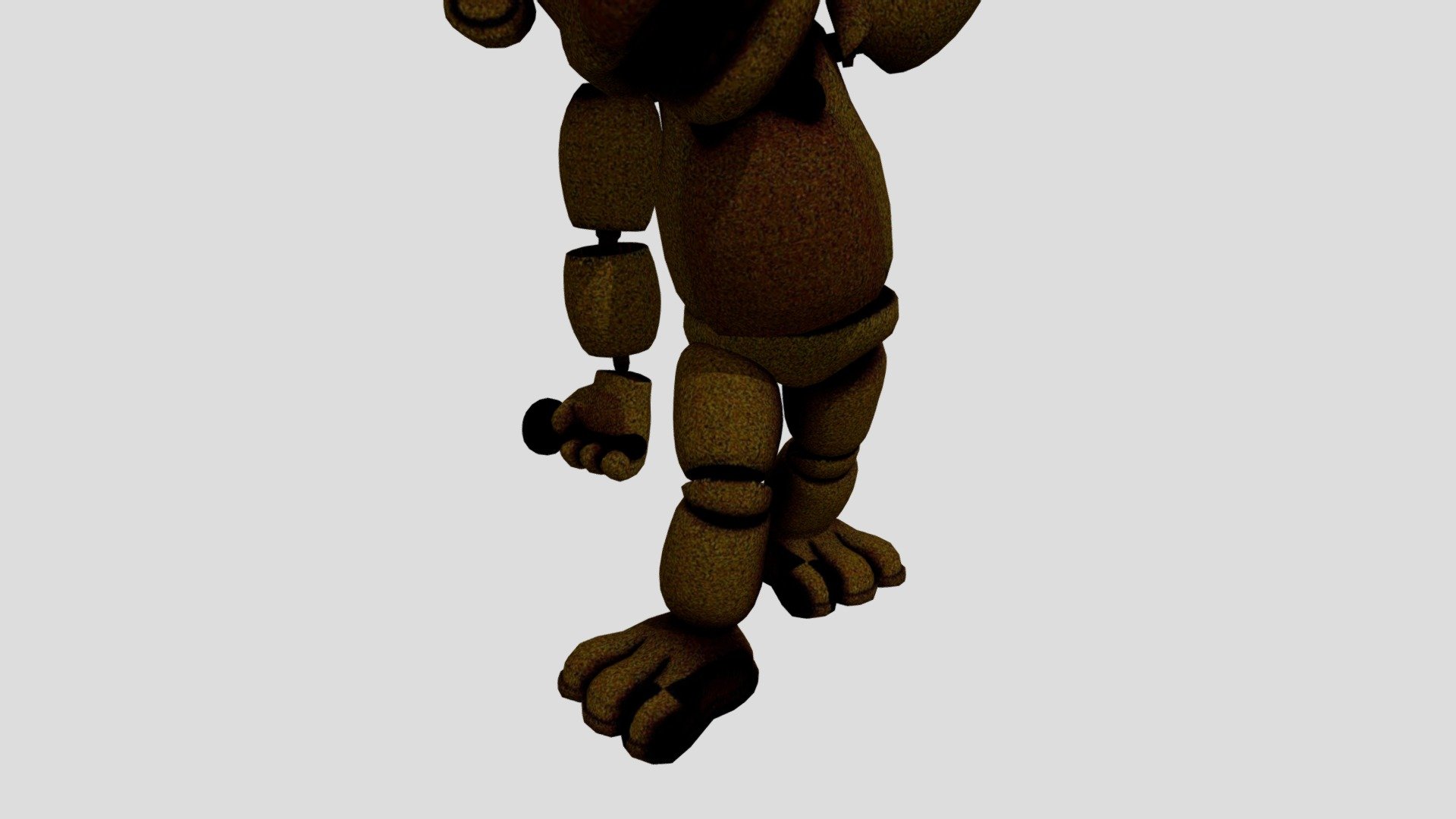 Rusted Golden Freddy - Download Free 3D model by FoxFlame [f8737ec ...