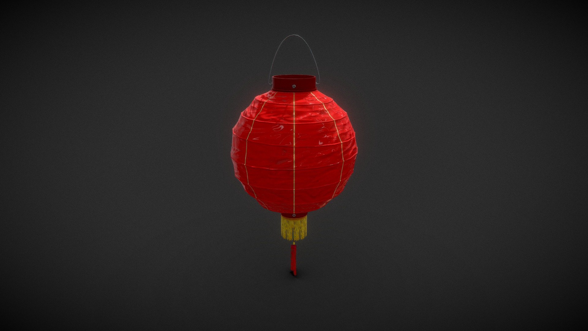 Chinese Lantern - Game Ready - Low poly - Buy Royalty Free 3D model by ...