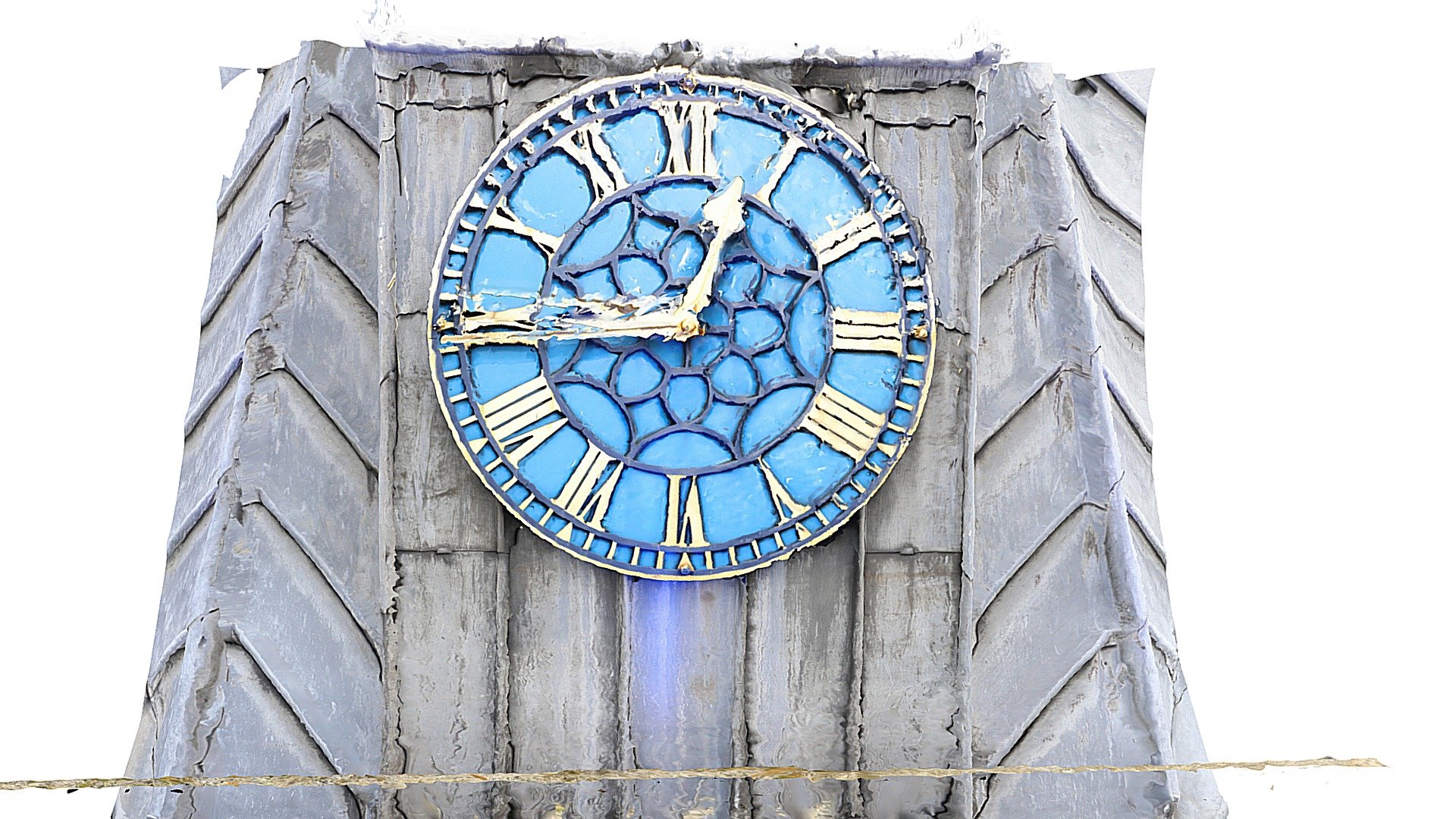 West clock face c.1904* - 3D model by Rochester Cathedral ...