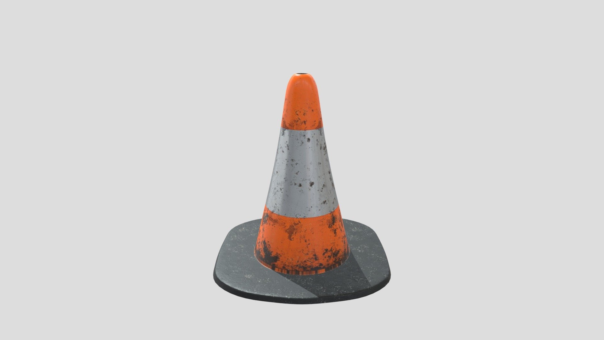 Traffic Cone - 3D model by alannagormley [f8763a1] - Sketchfab
