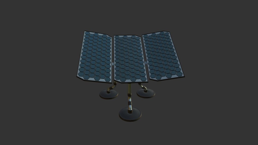 Solar Array - 3D model by wisintel [f877129] - Sketchfab