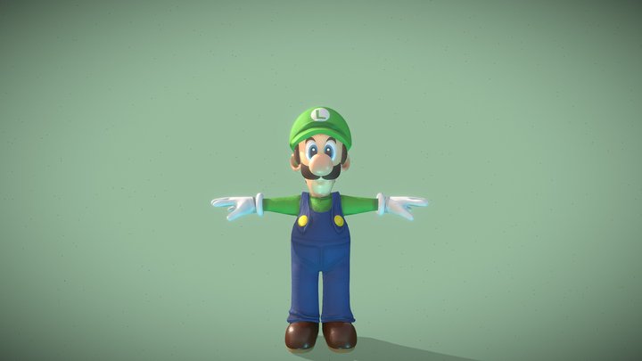 Luigi 3D models - Sketchfab