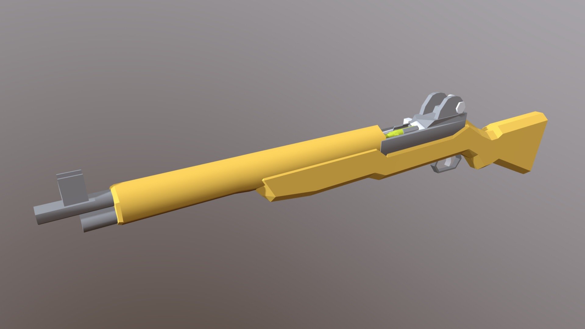Low Poly M1 Garand - Download Free 3D model by ToongStar [f877fd9] - Sketchfab