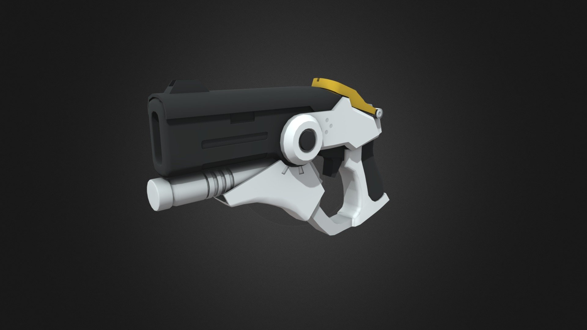 Mercy Gun - 3D model by Myles3D [f879a57] - Sketchfab