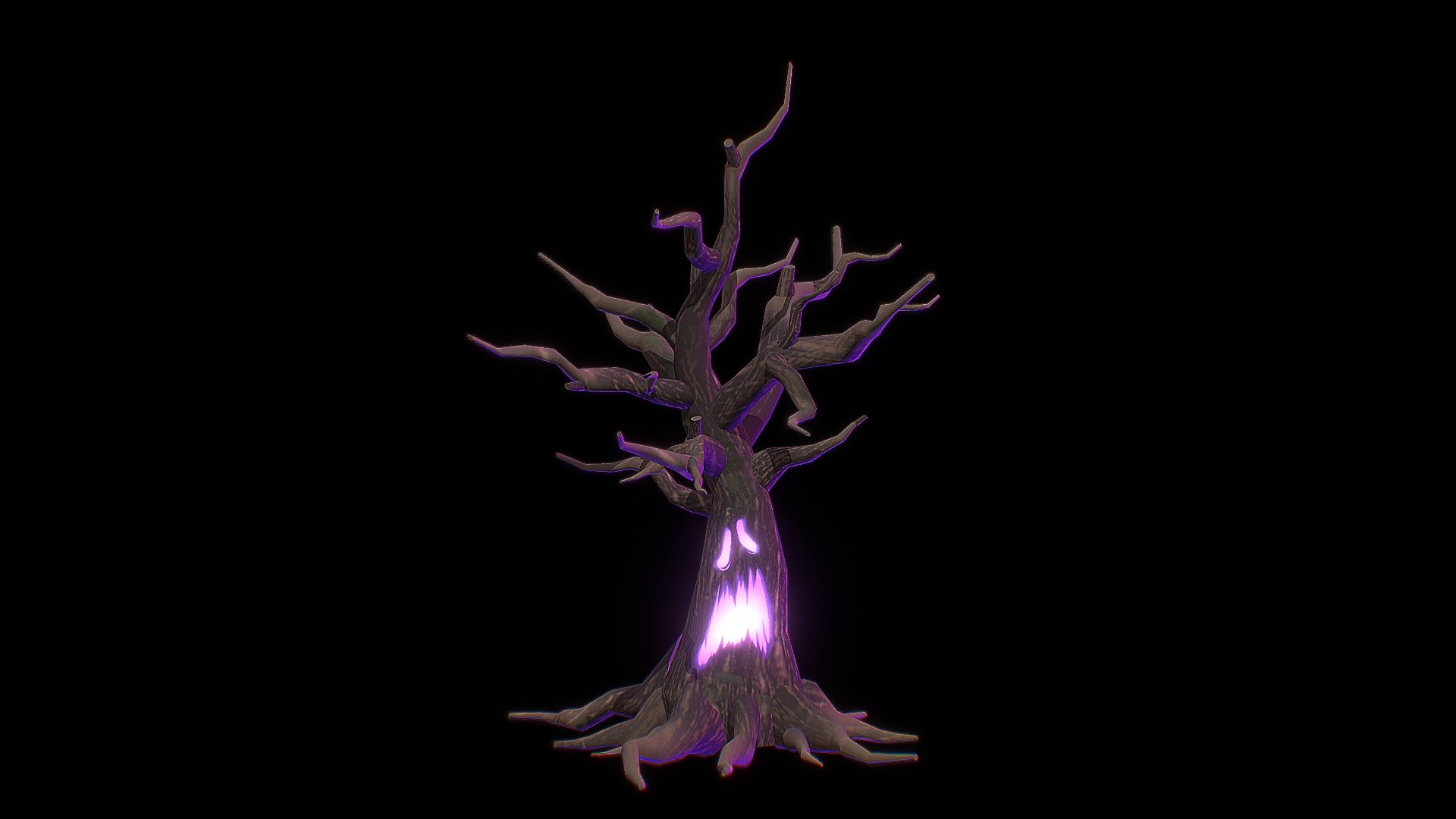 Spooky Tree (2) - Download Free 3D model by Norah (@NorahvanNimwegen ...