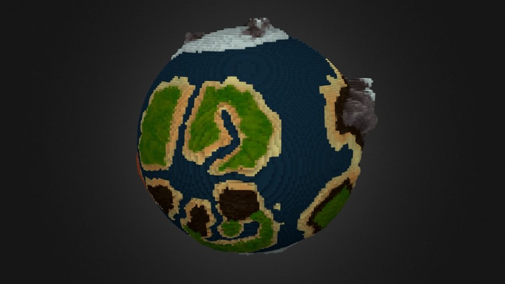 Voxel Planet 2 - 3D model by icospheric [f87b056] - Sketchfab
