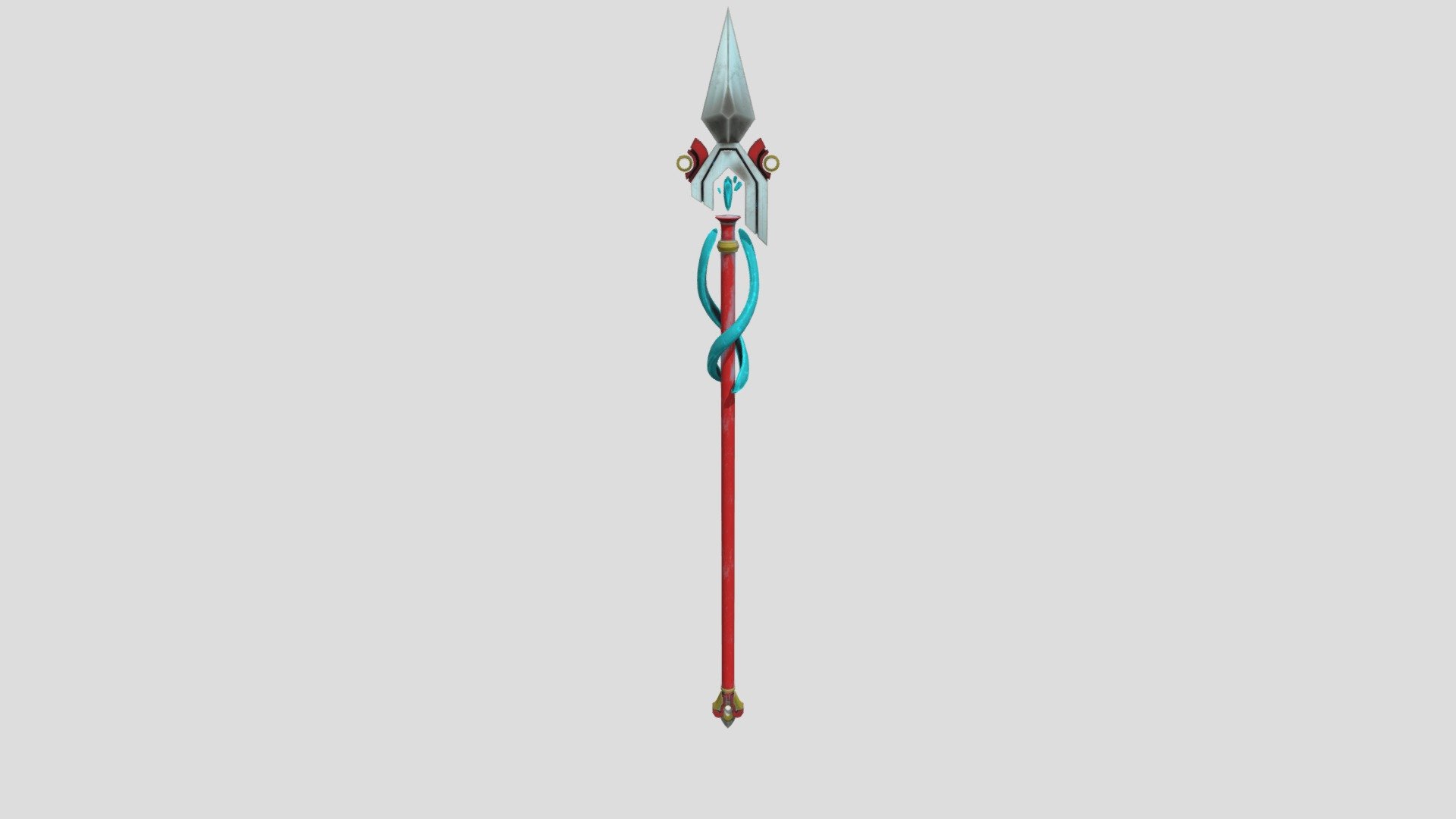 Spear - 3D model by AlejandroA06 [f87c299] - Sketchfab