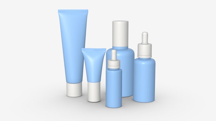 Cosmetics 3D models - Sketchfab